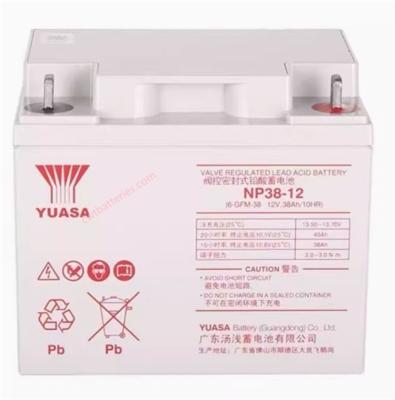 China YUASA NP38-12 12V 38AH Valve Battery New Original  Sealed Lead Acid Battery for sale