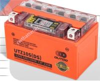 China OUTDO UTZ10S(DS) 12V 8.6AH Rechargeable Battery New Original Orange Color Motorcycle Battery for sale