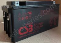 China CSB GP12650 Sealed Lead Acid Storage Battery 12V 65Ah Valve Regulated AGM Batteries Maintenance-Free for sale