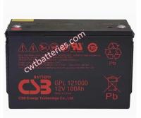 China CSB GPL121000 Sealed Lead Acid VRLA Batteries 12V 100AH Customized for sale