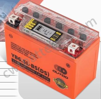 China OUTDO YB6.5L-BS(DS) Battery DS-iGEL 12V 6.5Ah 10HR *CA:155A New Original Motorcycle Part for sale