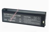 China LC-S122AU 6543A 12V 2300mAh Medical Batteries for Nihon Kohden ECG-6951 ECG-6511 for sale