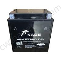 China 12V 30Ah Dry Charged 110CC Four Wheeler Battery KAGE KGX30L-BS for UTV for sale