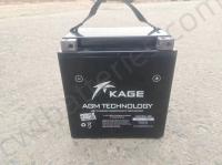 China 12V 30Ah Dry Charged 110CC Four Wheeler Battery KAGE KGX30L-BS for UTV for sale
