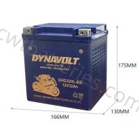 China DYNAVOLT GHD32HL-BS Nano Gel Jet Ski Batteries 12 Volt 32Ah For Aki Motor Harley Davidson for sale
