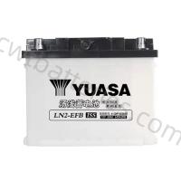 China ISS Active Motorcraft Car Battery 12V 60Ah YUASA LN2-EFB For Stop Vehicles for sale