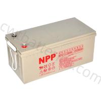 China NPG12-200Ah Solar Lead Acid Deep Cycle Battery 200Ah 12V VRLA Rechargeable for sale
