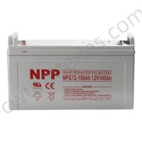 China RV Storage Solar Batteries Rechargeable Gel Deep Cycle NPG12-100Ah 12V for sale
