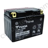 China Yuasa TTZ14S Li Ion Motorcycle Battery Maintenance Free 12V 11.8Ah 230A for sale