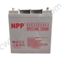 China NPG12-24Ah 12V24Ah Solar Valve Regulated Acid Battery Gel Lead Acid Maintenance Free for sale