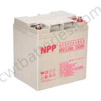 China NPG12-24Ah 12V24Ah Solar Valve Regulated Acid Battery Gel Lead Acid Maintenance Free for sale