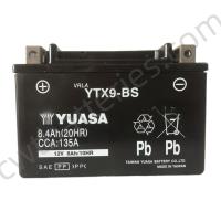 China Custom YUASA YTX9-BS Motorcycle Battery 12V 8Ah For Hyosung GT250 GV MS1 MS3 for sale