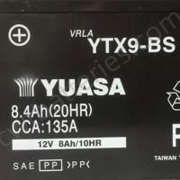 China Custom YUASA YTX9-BS Motorcycle Battery 12V 8Ah For Hyosung GT250 GV MS1 MS3 for sale