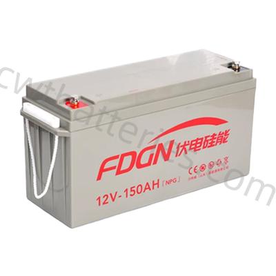 China Deep Cycle Marine Solar Batteries Replacement 12V 150Ah For RV Solar Systems for sale