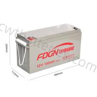 China Deep Cycle Marine Solar Batteries Replacement 12V 150Ah For RV Solar Systems for sale