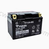 China YUASA YT12A-BS Motorbike Battery Replacement 12V 10Ah For Metabolite Scooters for sale