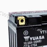 China YUASA YT12A-BS Motorbike Battery Replacement 12V 10Ah For Metabolite Scooters for sale