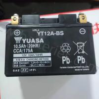 China YUASA YT12A-BS Motorbike Battery Replacement 12V 10Ah For Metabolite Scooters for sale