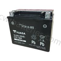 China YUASA YT12A-BS Motorbike Battery Replacement 12V 10Ah For Metabolite Scooters for sale