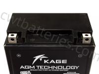 China Sealed KAGE GTZ12S Technology AGM Motorcycle Battery Gel Batteries 12V 10.5Ah for sale