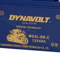 China Dynavolt Power Deep Cycle Motorcycle Battery MG4L-BS-C 12V 4Ah For Honda CB Shine SP CD 110 Dream for sale