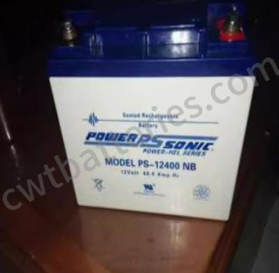 China Sealed Lead Acid SLA VRLA Batteries POWER SONIC PS-12400 NB 12V 40AH for sale