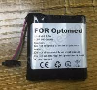 China 4.8V 1000mAh 4 HR-4U AAA Medical Batteries Replacement For Optomed Smartscope M5 Digital Camera for sale