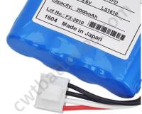 China Fukuda FX-3010 ECG Machine Battery HHR-19AL24G1FD LS1610 9.6V 2000mAh New Compatible Medical Equipment Part for sale