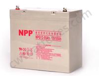 China Valve Regulated Lead Acid Solar Batteries NPG12-55Ah 12V Rechargeable for sale
