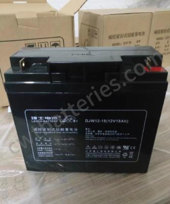 China 12V 18AH Lead Acid VRLA Batteries Replacement LEOCH DJM12-18 for sale