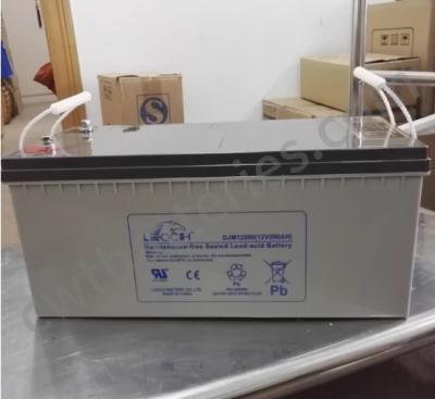 China Odm Leoch DJM12200 Valve Gel VRLA Batteries Lead Acid 12V 200Ah for sale