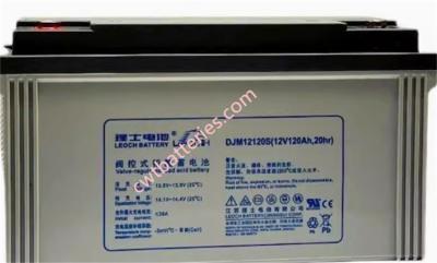 China LEOCH DJM12120S 12V 120AHh VRLA Lead Acid Agm Valve Regulated Battery For Wind Solar Energy for sale