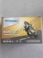 China OEM Motorcycle Battery Replacement Nano Gel 12V 7Ah Agm Deep Cycle Dynavolt MG7A-BS-C for sale