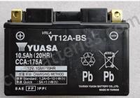 China Lead Acid AGM Motorcycle Battery 12V 10Ah Yuasa YT12A-BS Replacement For All Terrain Vehicles for sale