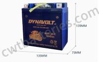 China Motorcycle MG9-3B-C Dynavolt Nano Gel Battery Replacement 12V 9Ah for sale