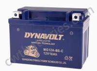 China Dynavolt MG12A-BS-C Nano Gel Motorcycle Battery 12V 10Ah Customized for sale