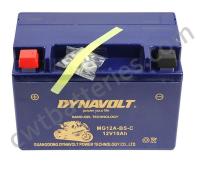 China Dynavolt MG12A-BS-C Nano Gel Motorcycle Battery 12V 10Ah Customized for sale
