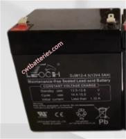China AGM LEOCH DJW12-4.5 4.5AH 12V UPS Battery Pack Sealed Lead Acid Battery for sale