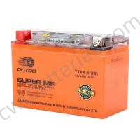 China Lead Acid Valve Regulated Gel OUTDO DS YT9B-4 Battery 12V 8Ah Motorcycle for sale