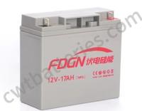 China Rechargeable SLA Solar Lead Acid VRLA Battery 12V 17Ah for sale