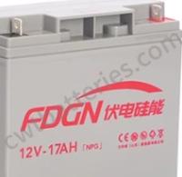 China Rechargeable SLA Solar Lead Acid VRLA Battery 12V 17Ah for sale