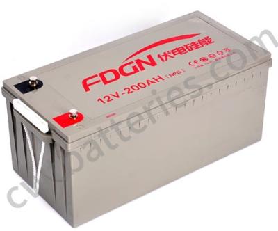 China Anti Leakage NPG Solar Gel Battery 12V200Ah For UPS Power Supply for sale