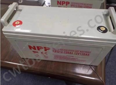 China OEM Valve Regulated Gel Deep Cycle Solar Battery NPG12-120Ah 12V120Ah for sale