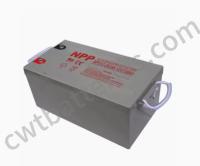 China NPG12 250Ah Deep Cycle Solar Batteries Valve Regulated Gel Battery 12V for sale