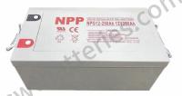 China NPG12 250Ah Deep Cycle Solar Batteries Valve Regulated Gel Battery 12V for sale
