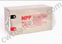 China NPG12 250Ah Deep Cycle Solar Batteries Valve Regulated Gel Battery 12V for sale