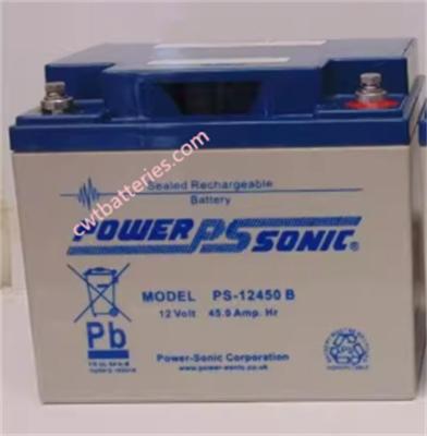 China PS-12450 B VRLA Valve Regulated Lead Acid Battery 12V45AH POWER SONIC for sale