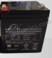China OEM 12V 5AH LEOCH UPS Battery DJW12-5.0 Sealed Lead Acid Battery for sale