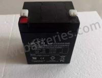China OEM 12V 5AH LEOCH UPS Battery DJW12-5.0 Sealed Lead Acid Battery for sale