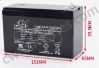 China DJW12-8 12V 8AH UPS Leoch Sealed Lead Acid Battery For Mobility Scooter for sale